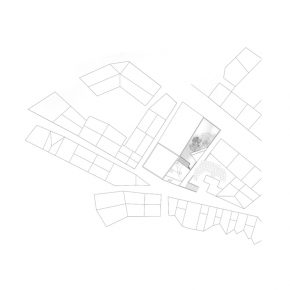 A house with two houses and a foundation, Víctor Vázquez Balló – BETA