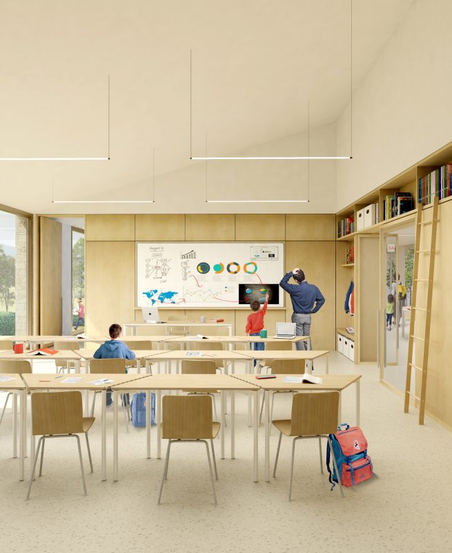 Innovative school in the Tuscan countryside, SET Architects – BETA
