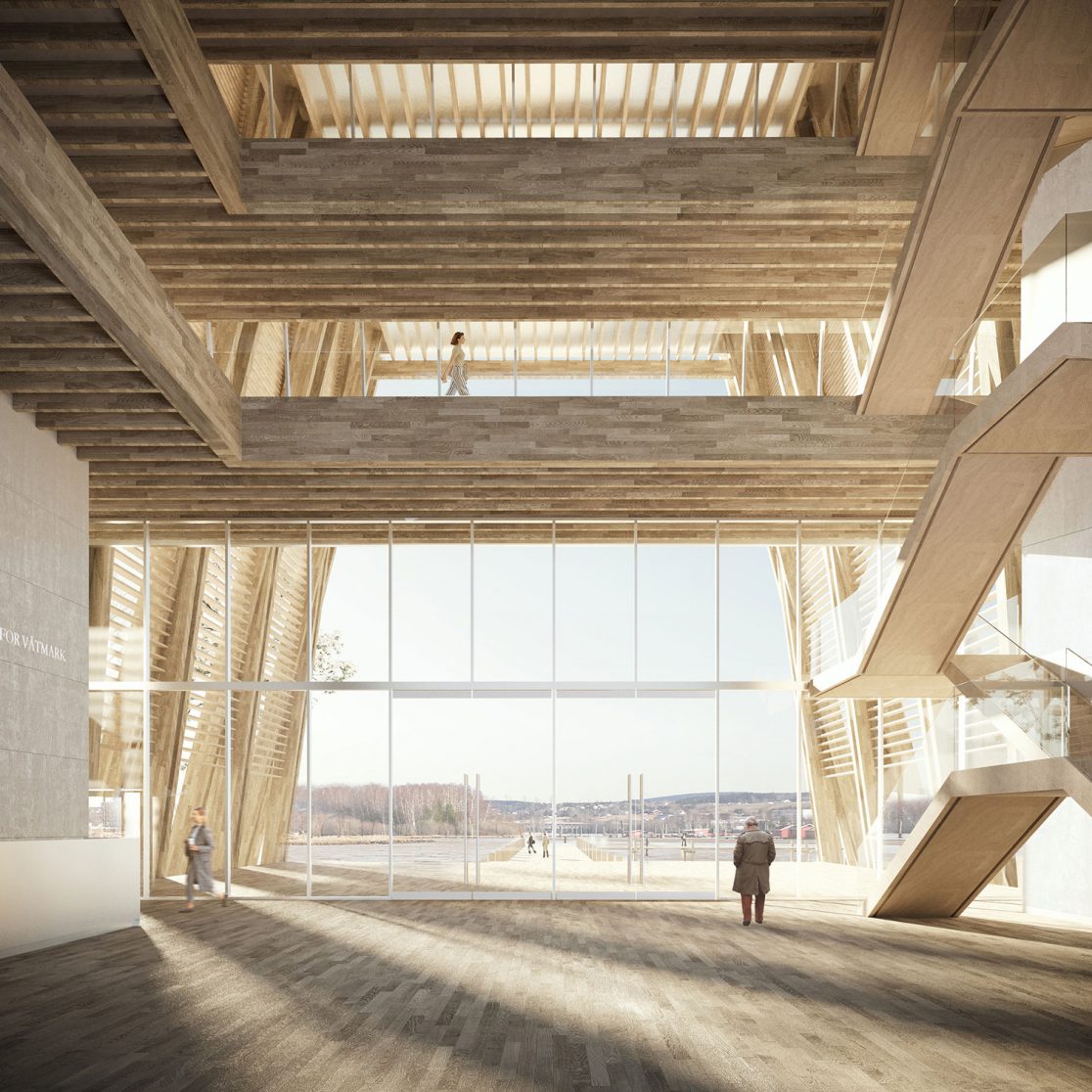 National Log Driving Museum, Luca Poian Forms – BETA