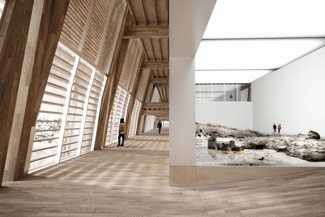 National Log Driving Museum, Luca Poian Forms – BETA