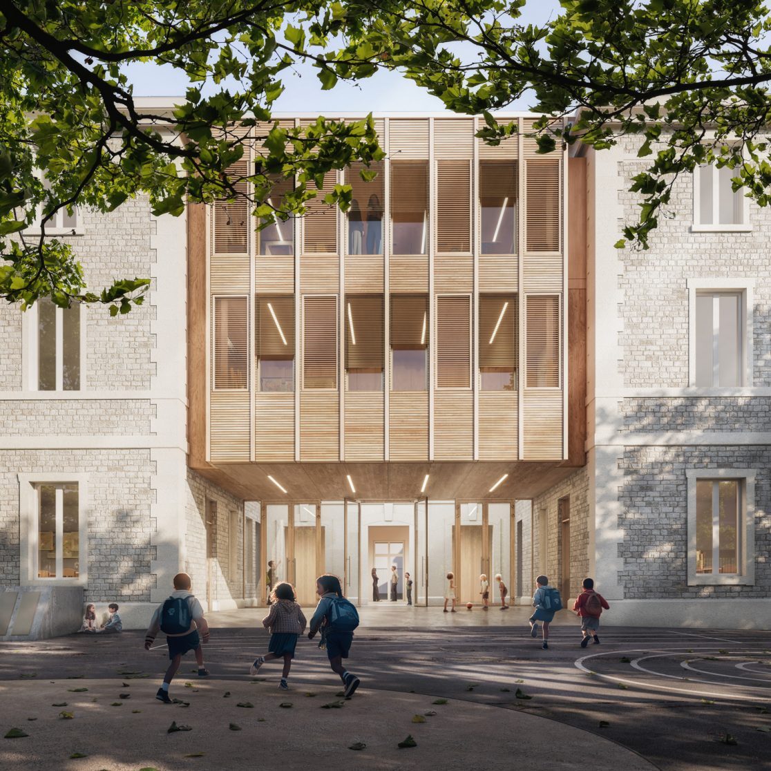 Josephine Baker school complex, rhb architectes – BETA