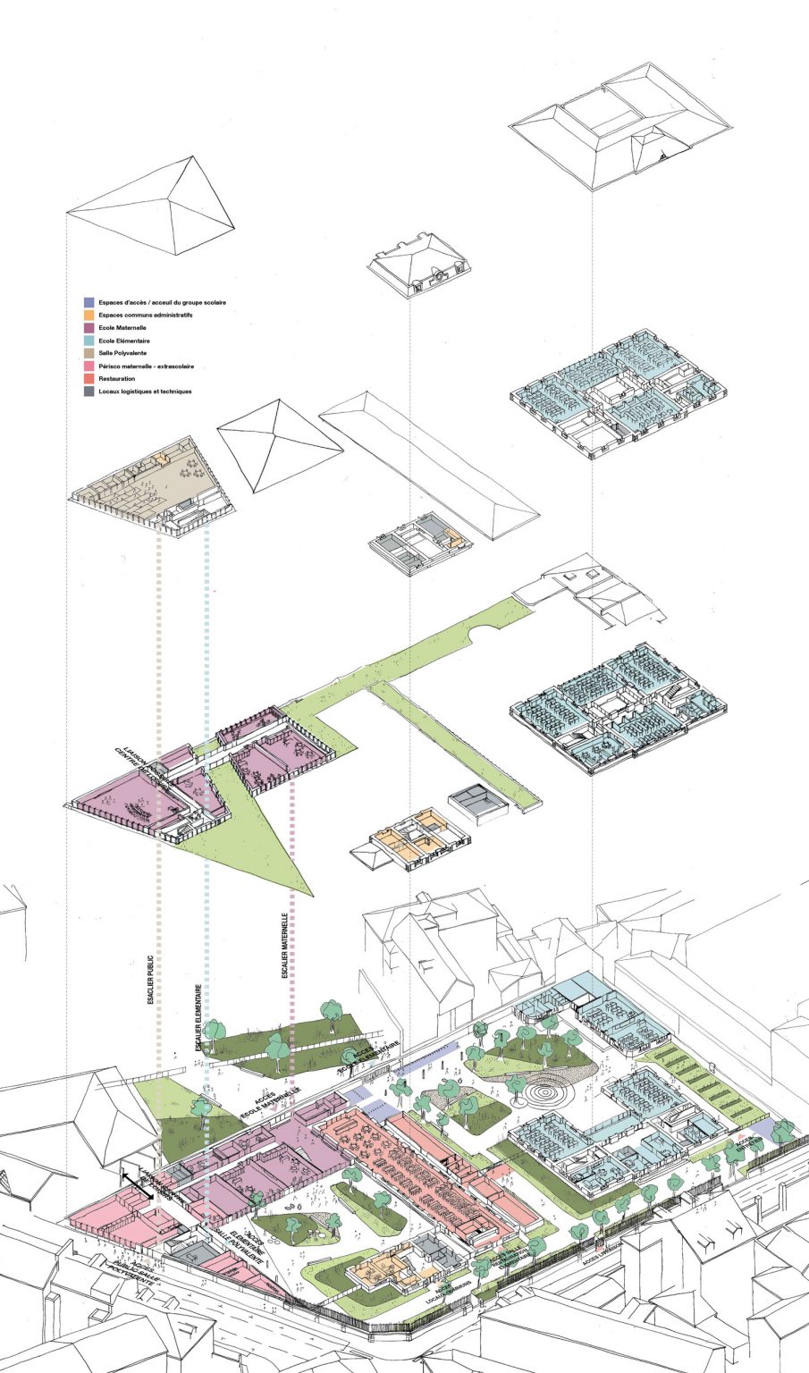 Josephine Baker school complex, rhb architectes – BETA