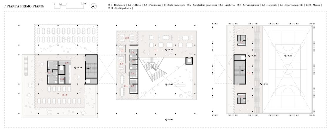 School compound in Bagheria, AM3 Architetti Associati – BETA