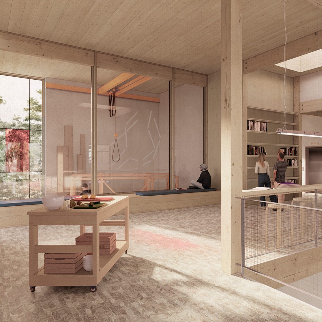 Crafts College in Musicon, ReVærk Arkitektur + Loop Architects – BETA