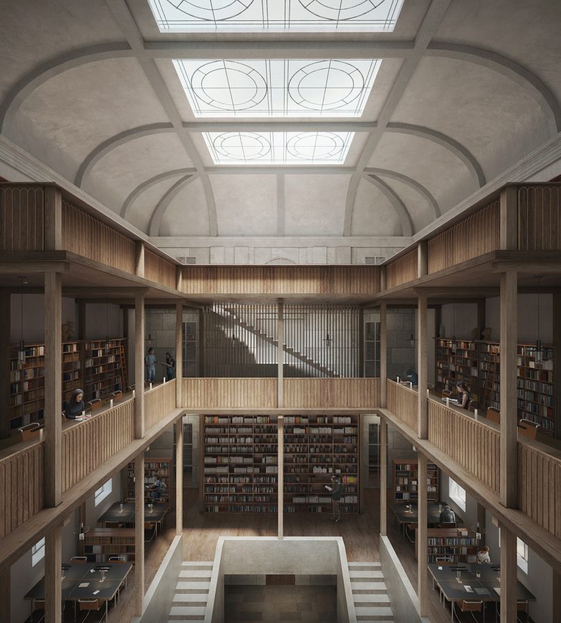 Restoration and extension of Geneva Library, Studio Alberto Figuccio ...