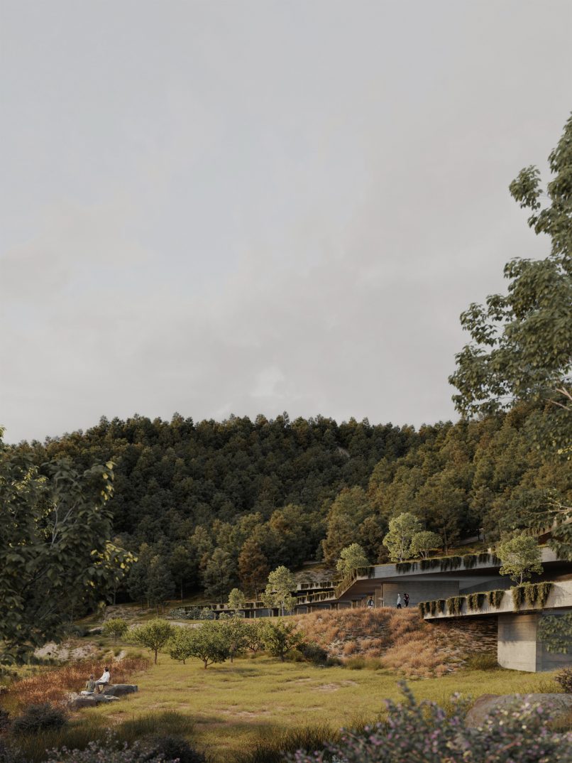 Hotel in the landscape, NŌ architects – BETA