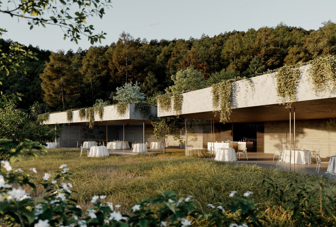 Hotel in the landscape, NŌ architects – BETA