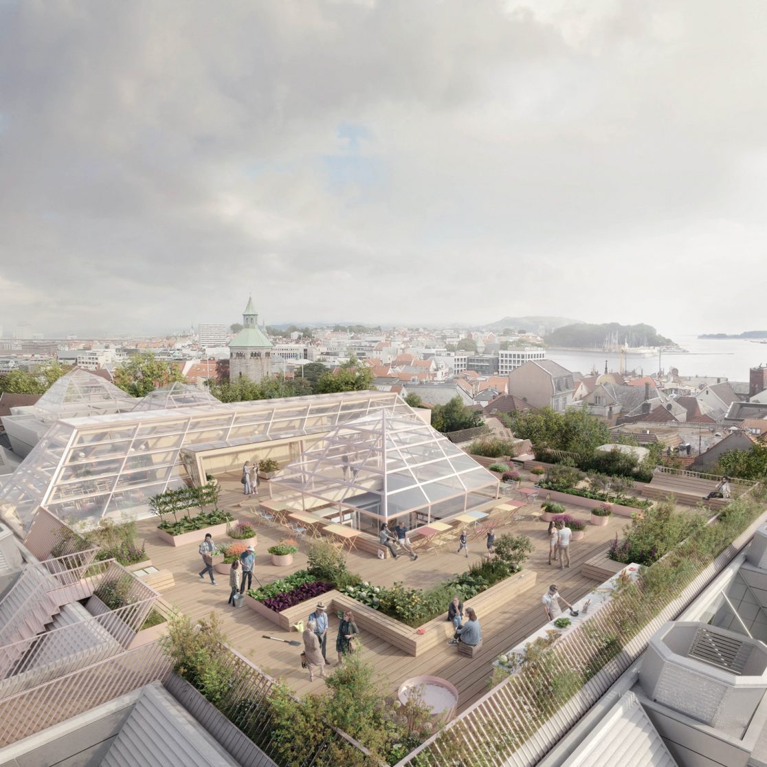 Sølvtaket Rooftop, Curve Studio + Local + Schjelderup & Gram – BETA